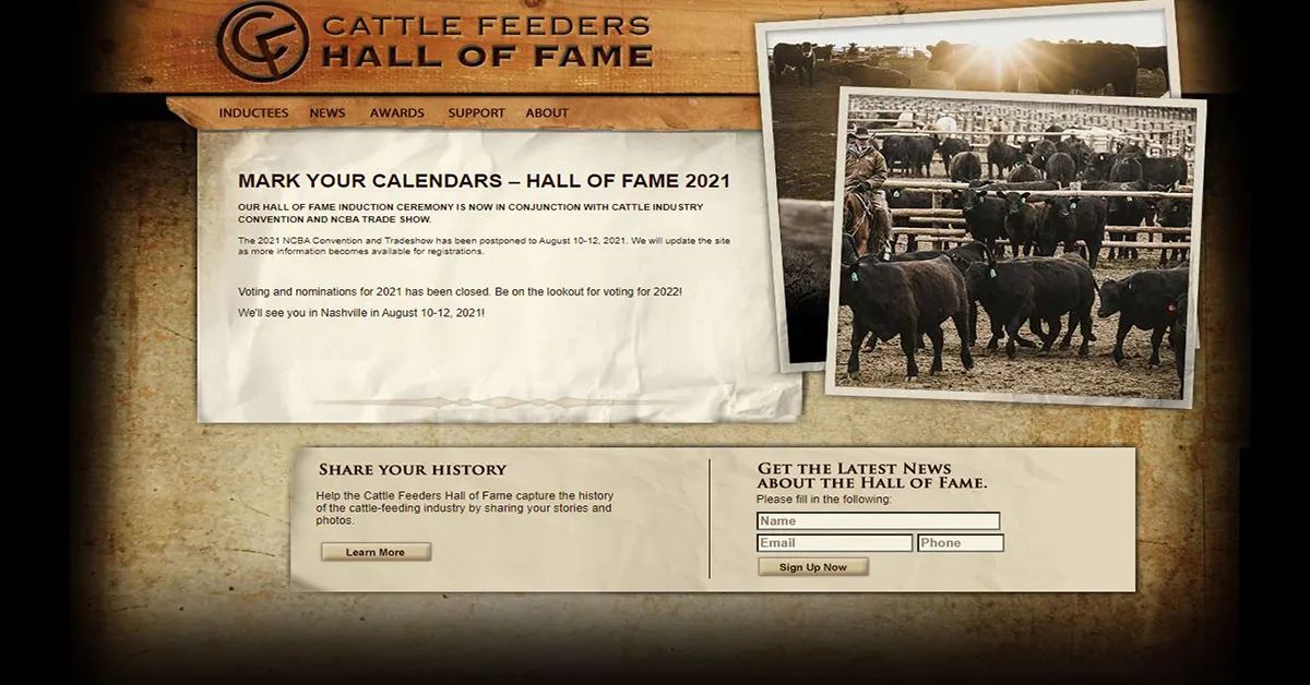 Cattle Feeders Hall of Fame Announces 2021 Inductees