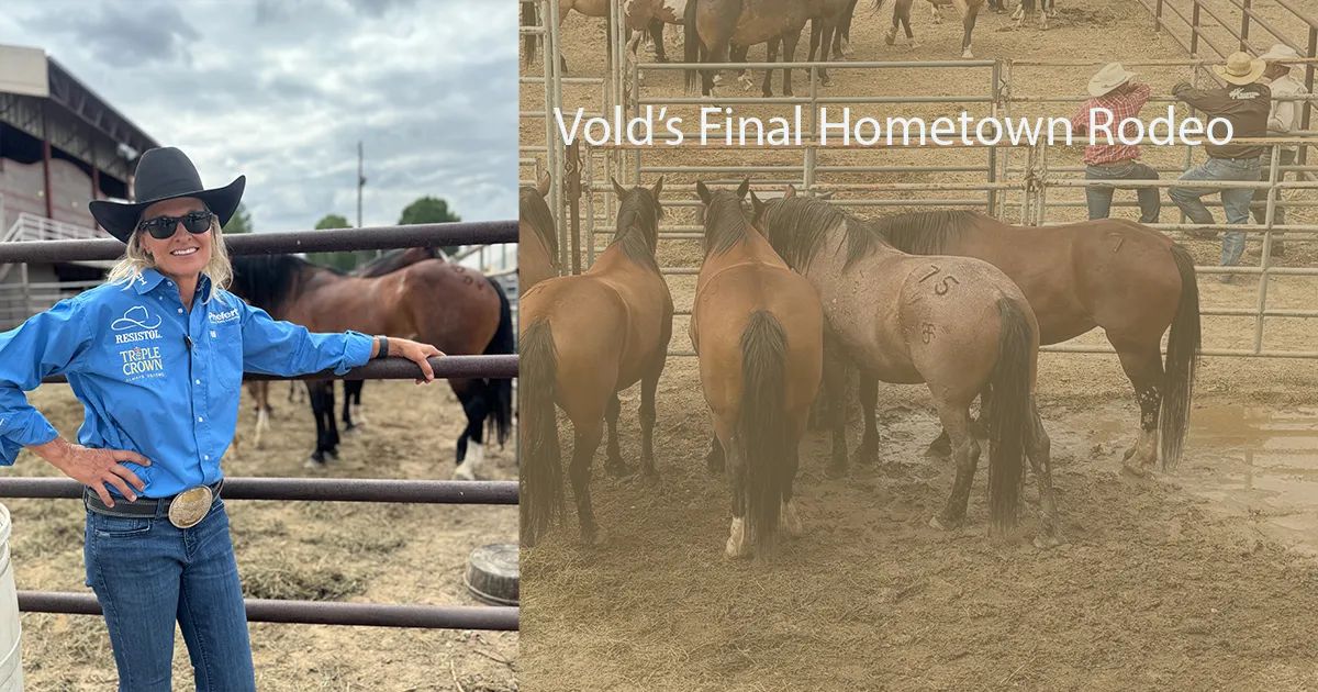 Vold's last hometown rodeo