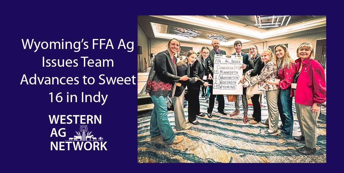 Wyoming's Ag Issues Team Preps for Sweet 16 at National FFA Contest