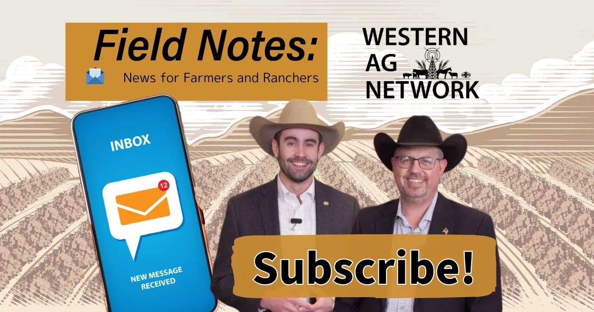 Subscribe to Western Ag Network Email News