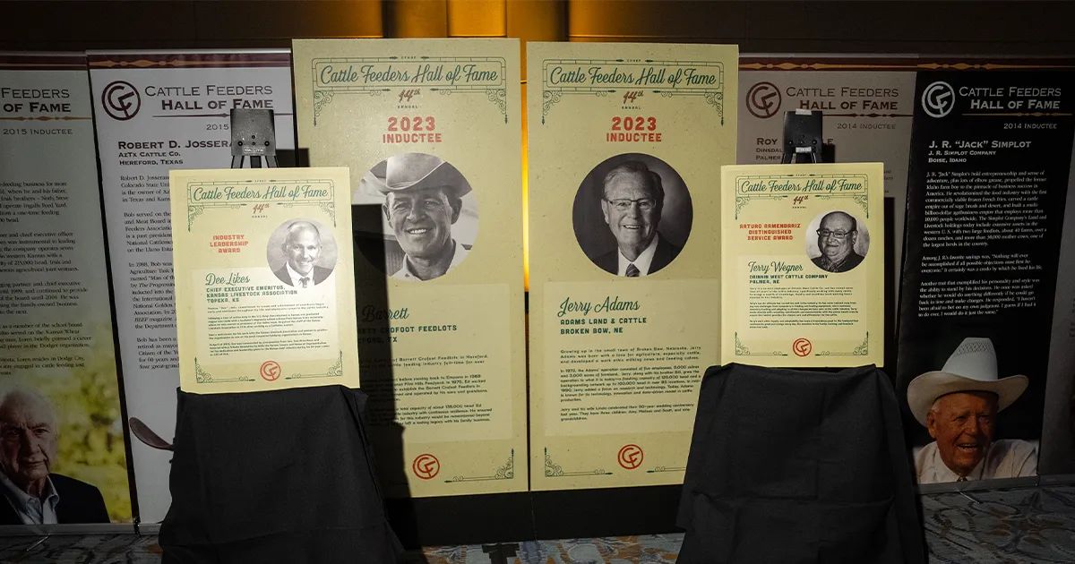 Cattle Feeders Hall of Fame Celebrates 2023 Inductees