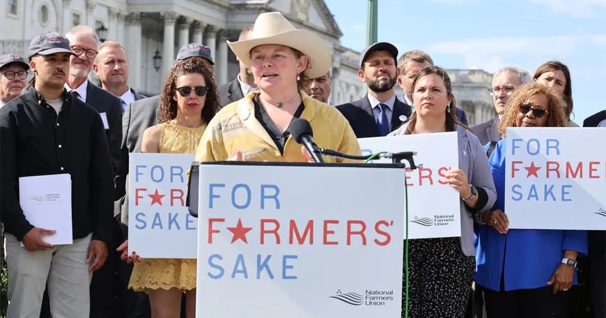 Farmers Union Members Launch Week of Action