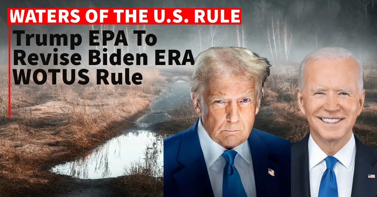 EPA Announces Revisions to Waters of the U.S. Rule