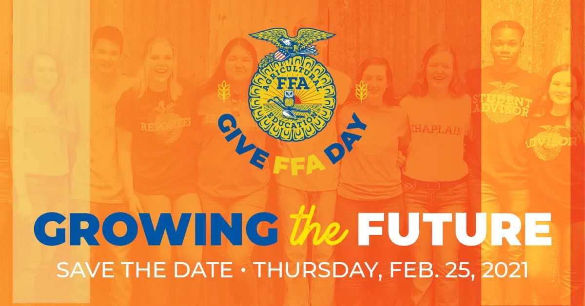 Growing the Future of Agriculture through Give FFA Day